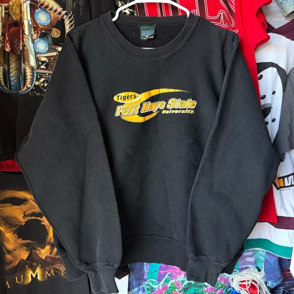 American Vintage | Shirts | 9s Fort Hays State University Tigers Vintage Mv Sport Mens L College ...